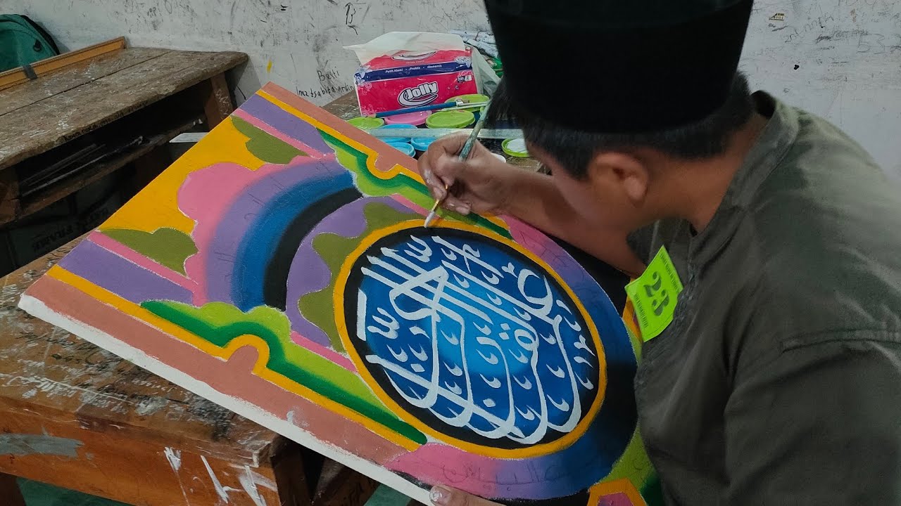 Indahnya Hasil Lomba Kaligrafi MAPSI SD Tingkat Kecamatan - YouTube