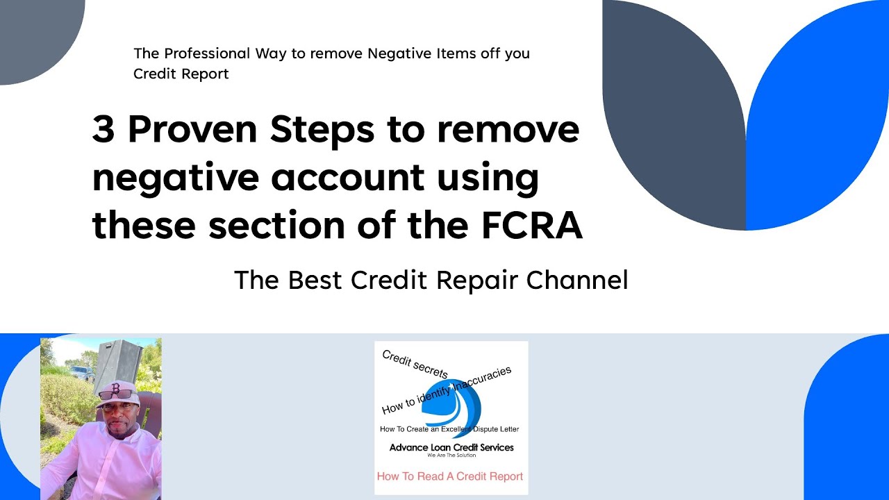 The Professional way to Remove Negative Items Off Your Credit Report ...