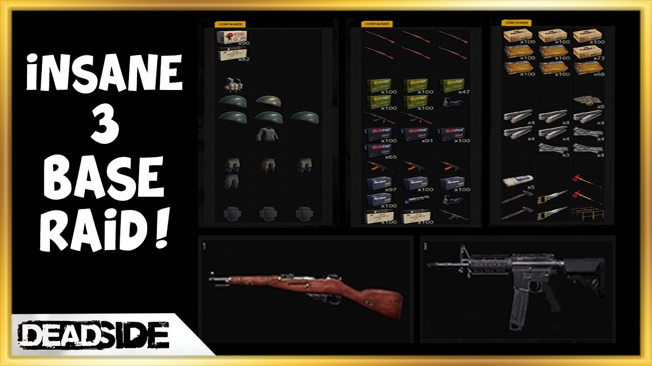 How To RAID In Deadside?! - Insane Fresh Start [ M4 & Mosin ] - YouTube