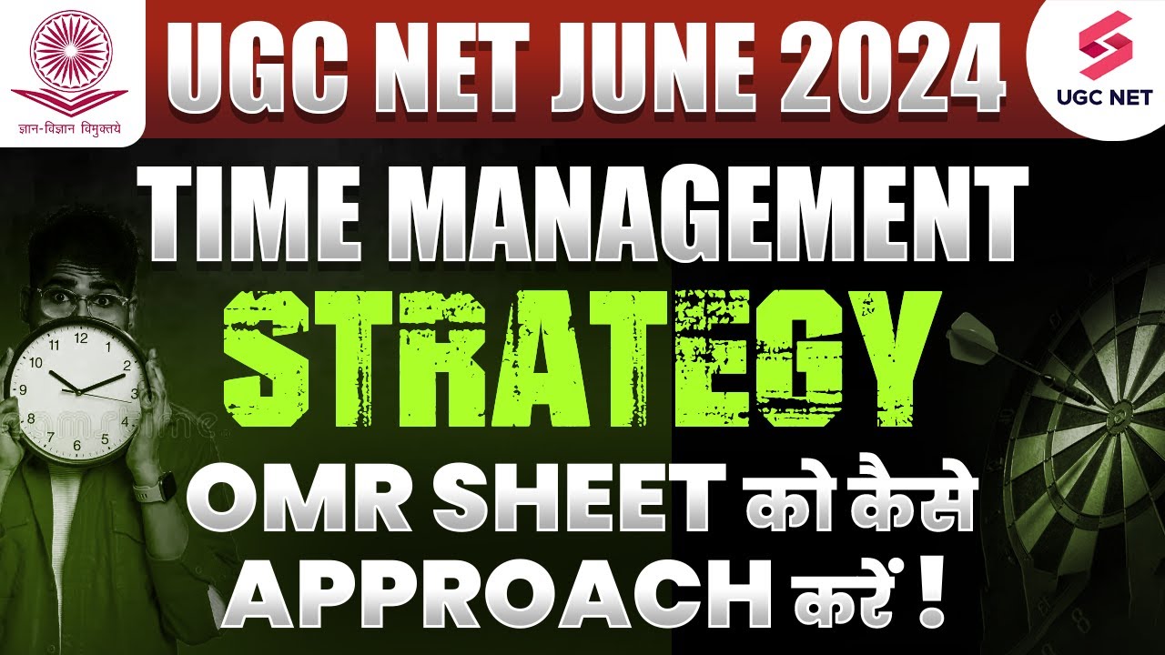 UGC NET June 2024 Time Management Strategy | UGC NET OMR Based Approach ...