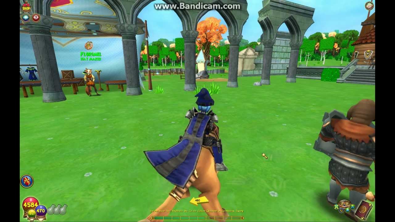 Great way to get stone block in Wizard101. - YouTube
