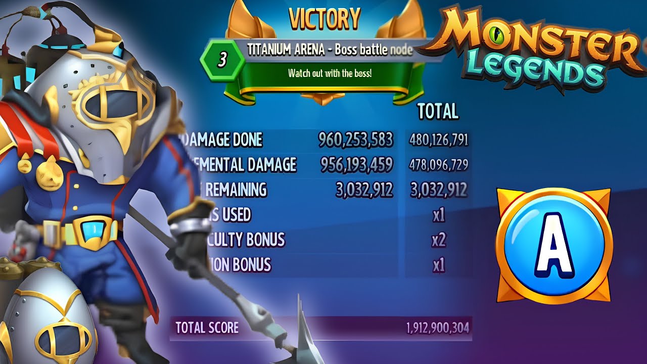 MONSTER LEGENDS: HOW TO DEAL OVER 1.9 BILLION DAMAGE IN THE COLOSSEUM ...