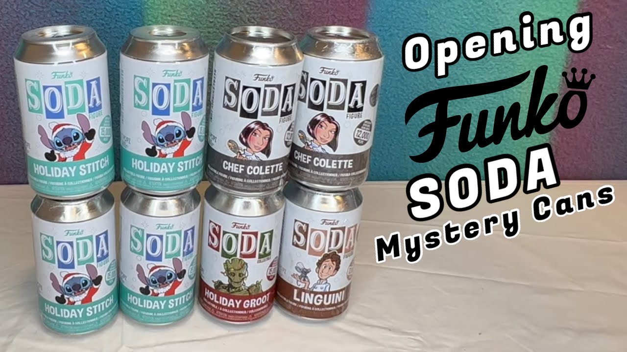DID WE FIND THE CHASE??? OPENING 8 FUNKO SODA CANS!!! - YouTube