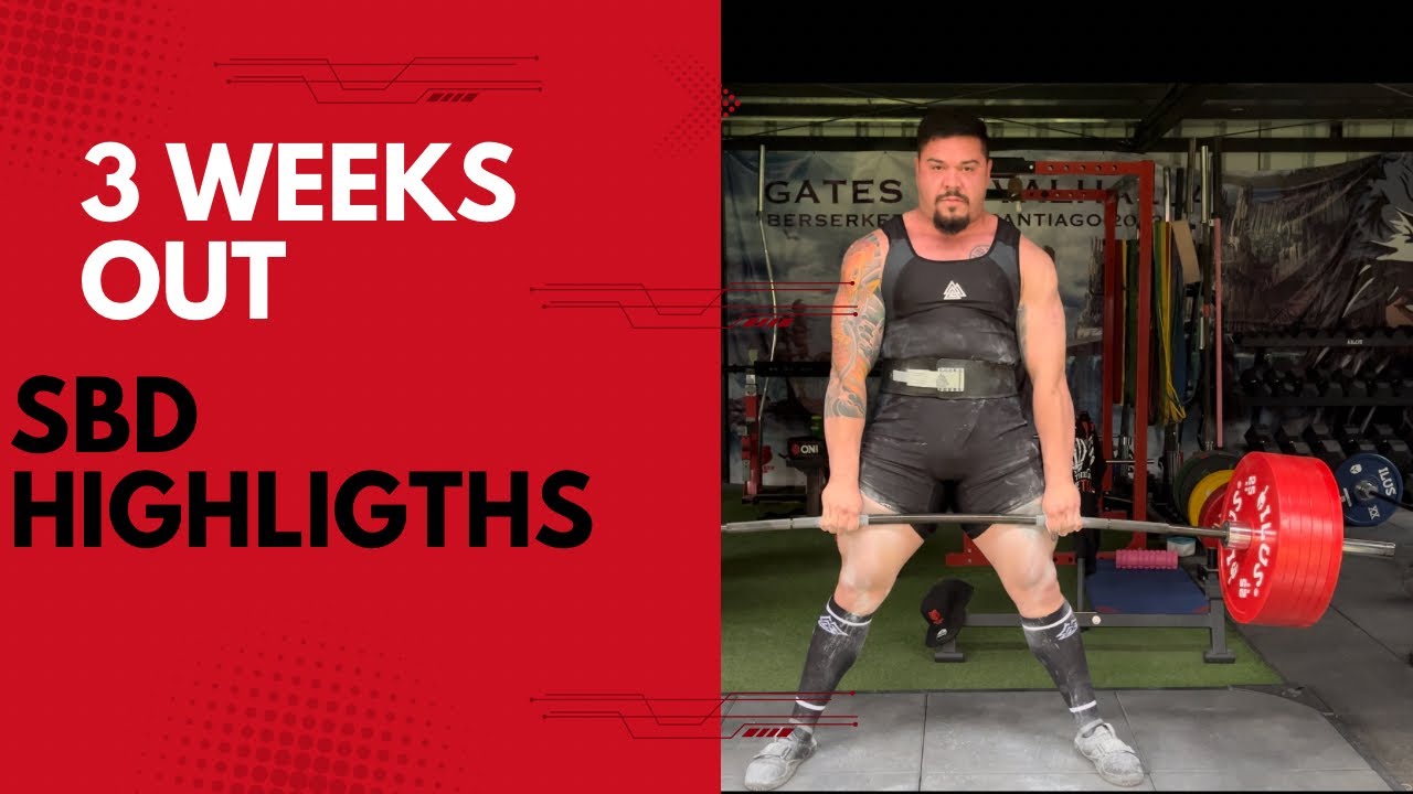 3 Weeks out! - YouTube