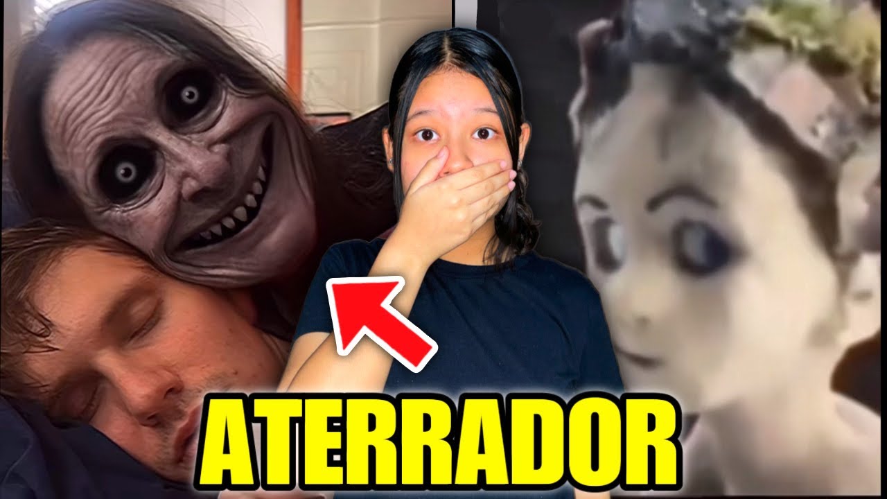 ESTOS TIK TOKS ATERRADORES TE CAUSARÁN PESADILLAS!!😱 REACCIONANDO A TIK ...