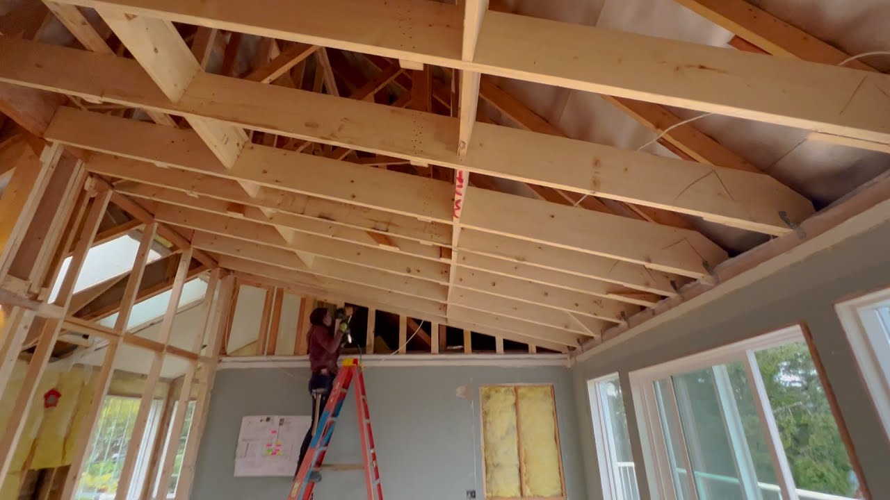 House Renovation with Amazing View | Ceiling Restructure - YouTube