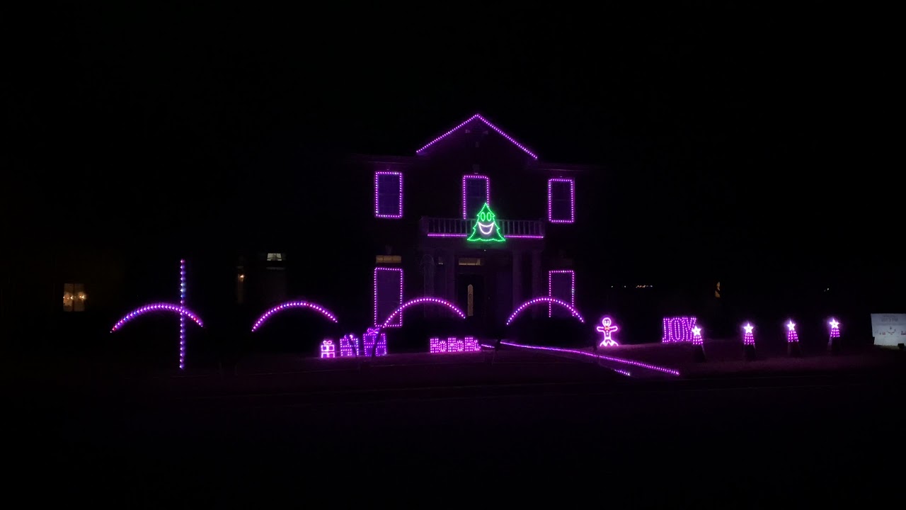 Christmas Tree Farm - Christmas Light Show 2021 - YouTube