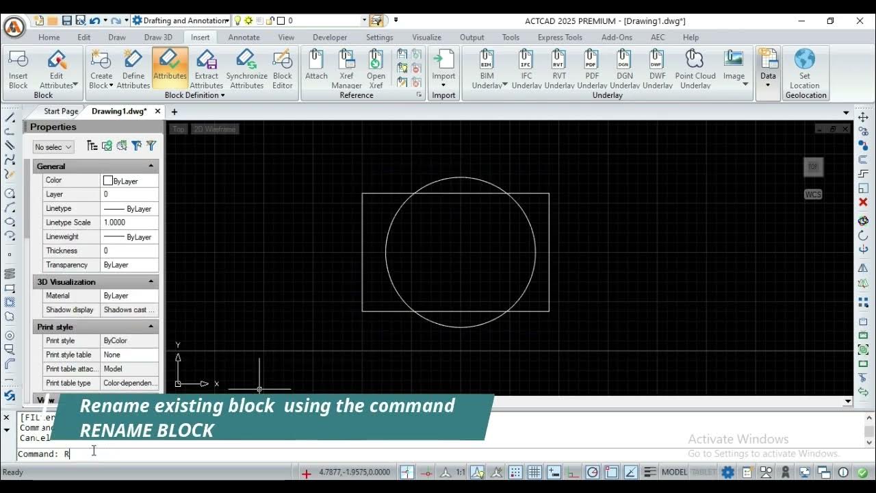 RENAME BLOCK - YouTube
