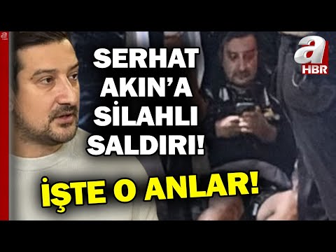 Eski Futbolcu Serhat Akın'a Silahlı Saldırı! İşte O Anlar | A Haber