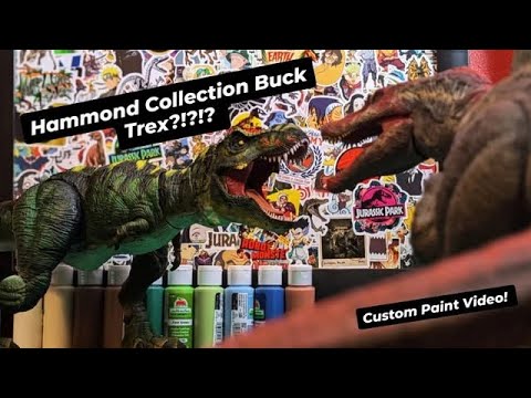 Hammond Collection Buck T-rex Custom - YouTube