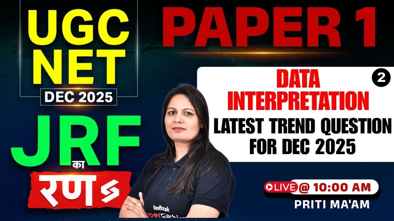 UGC NET Paper 1 | Data Interpretation For UGC NET Paper 1 | DI UGC NET ...