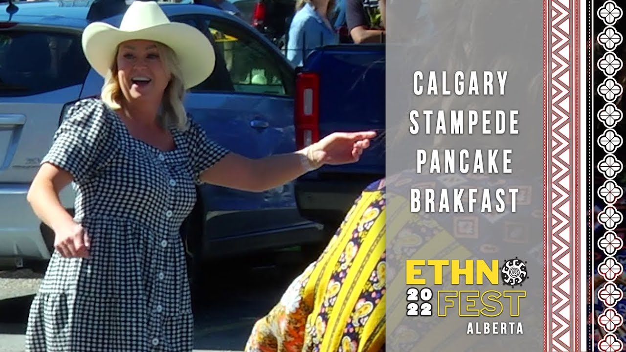 Calgary Stampede Pancake Breakfast - YouTube
