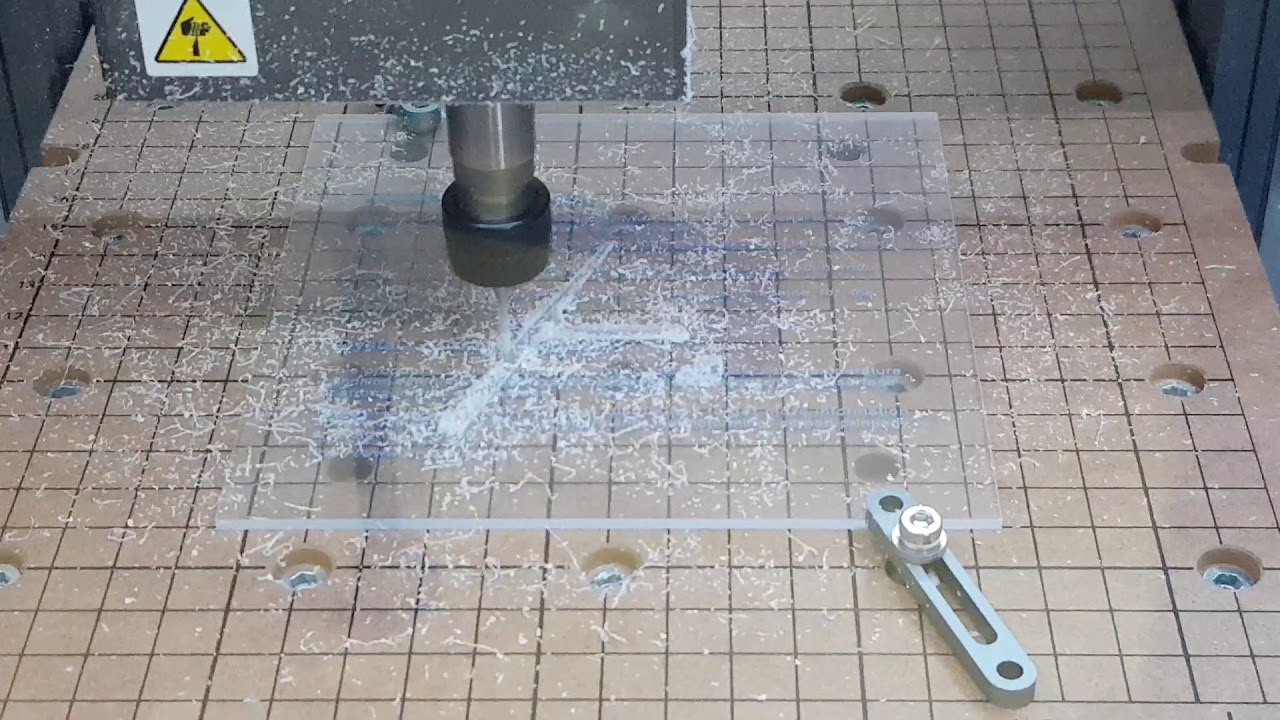 Snapmaker 20 Cnc Engraving On Acrylic Youtube