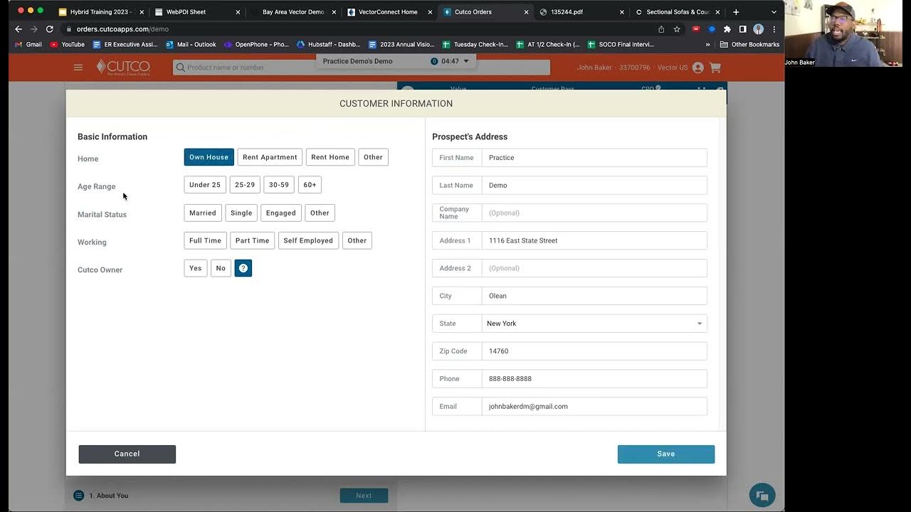 Verification Form for Interactive Demo (2023) - YouTube