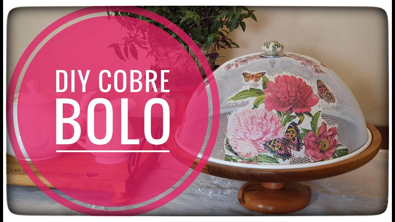 DIY COBRE BOLO - YouTube