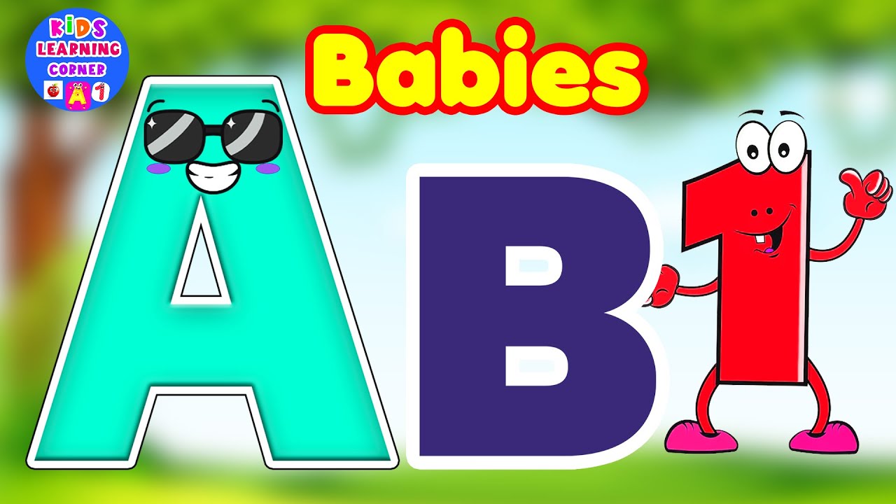 Best Babies Learning Videos | ABC and Numbers For Preschool | ABC &123 ...