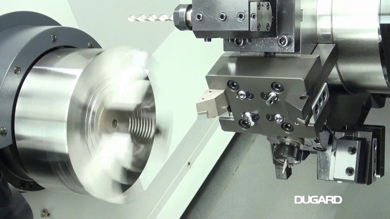 SMEC SL2000BSY Lathe Cutting Demo - YouTube