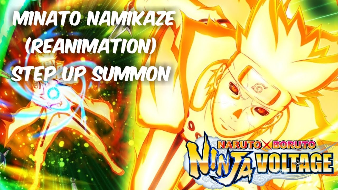 Minato Namikaze (Reanimation) Step Up Summon + Kit Move-Set Showcase ...