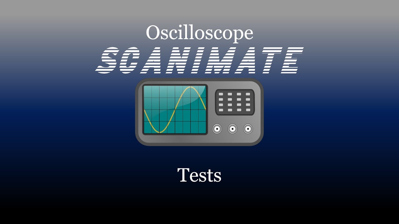 Scanimate Tests - YouTube
