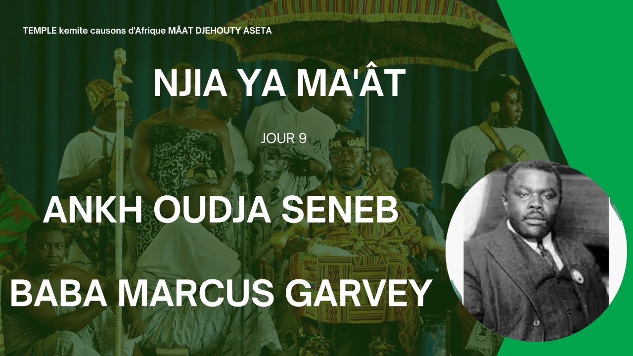 NJIA YA MA'ÂT 6259 - DW BABA MARCUS GARVEY - YouTube
