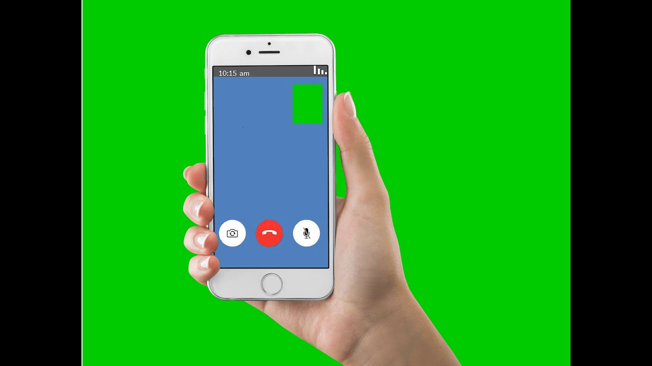 Videocall Green Screen Clip - YouTube