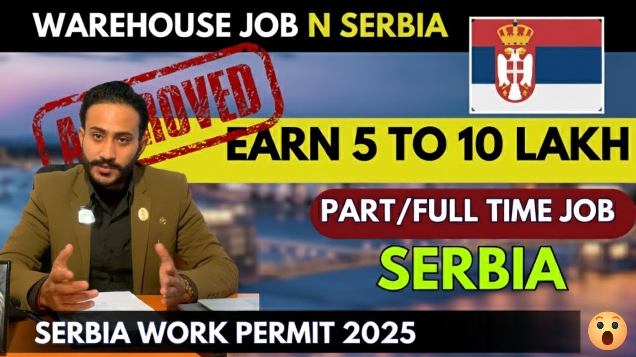 Serbia work permit to TRC card || Serbia work Permit Visa 2025 | Serbia ...