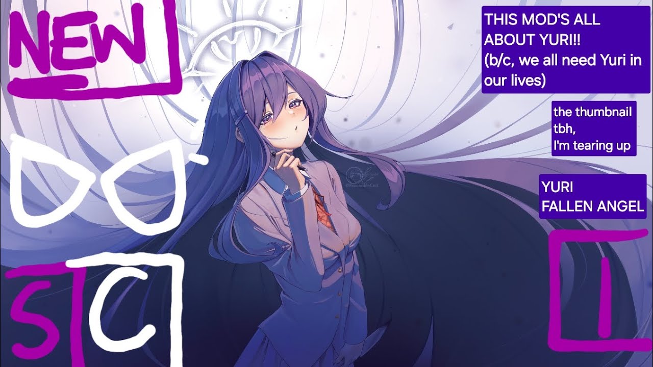ALREADY TEARING UP! (A YURI BASED MOD?!) DDLC (YURI: FALLEN ANGEL ...