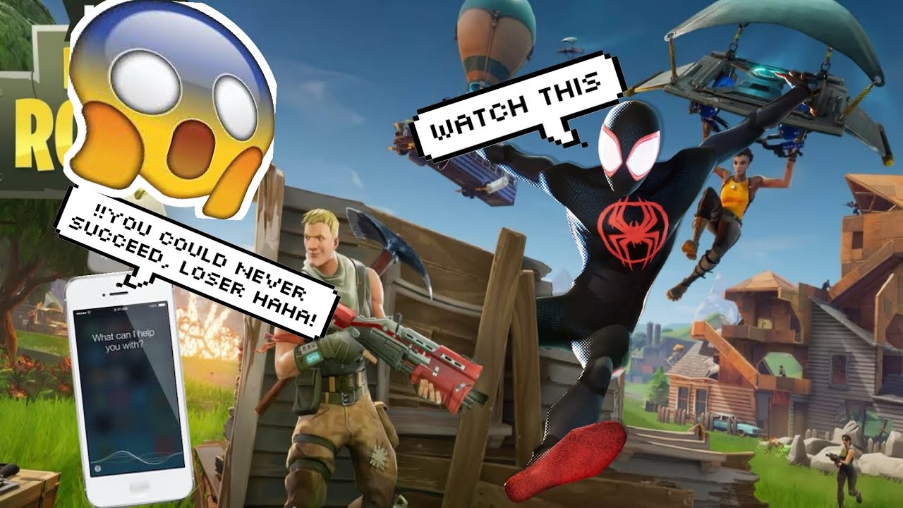 SIRI PICKS MY WEAPONS TO WIN FORTNITE BATTLE ROYALE PT.2, (INTENSE ...