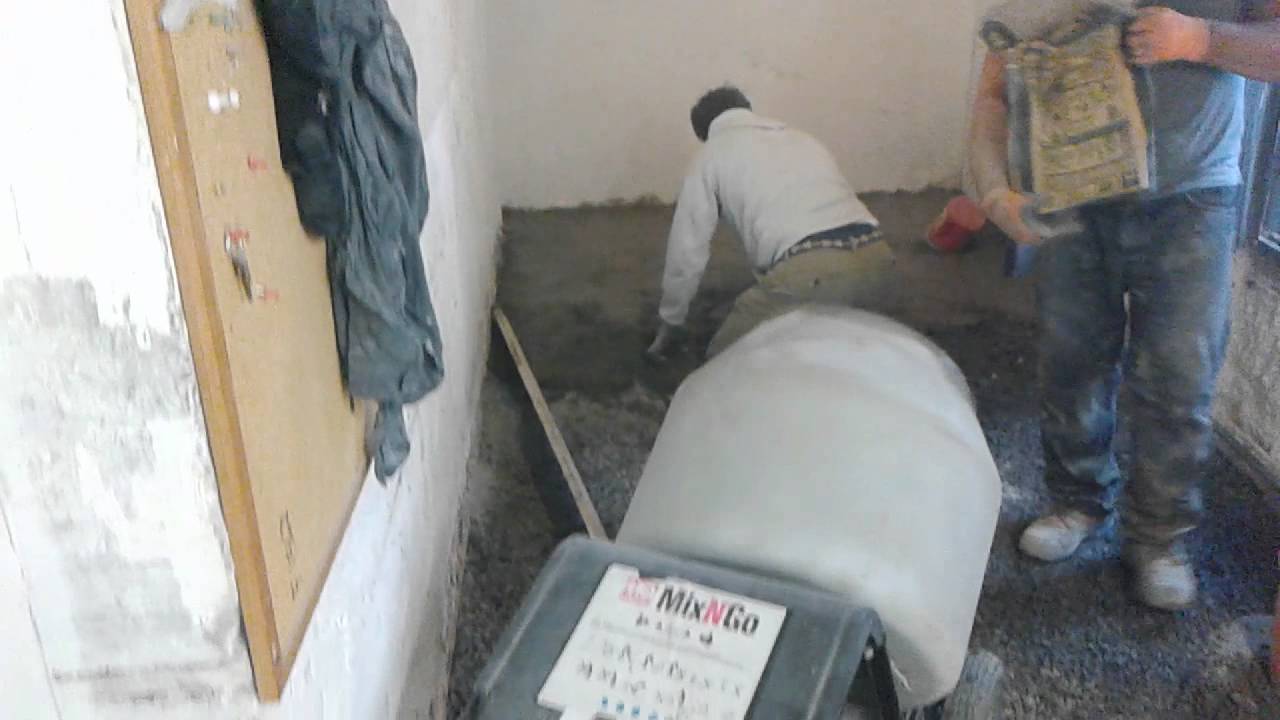 Mix-N-Go Concrete Mixers Saving time, labor, and money - YouTube
