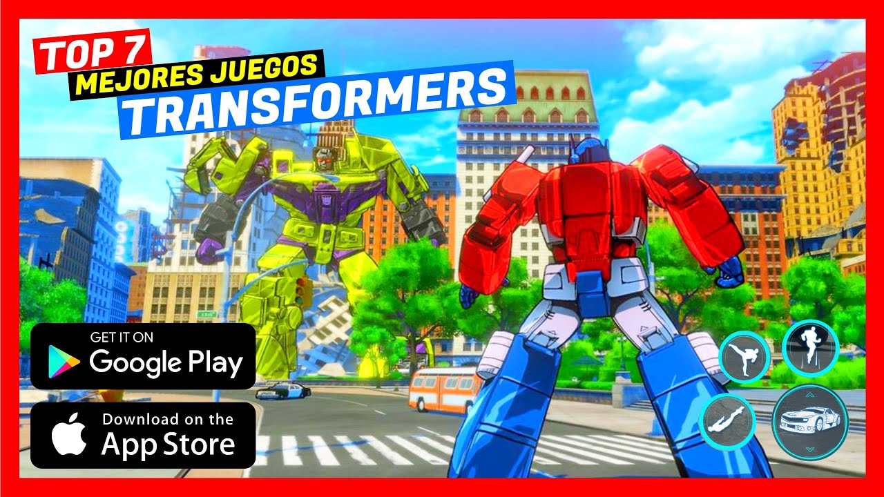 🔥 TOP 7 MEJORES JUEGOS DE 🤖 TRANSFORMERS OFFLINE ONLINE PARA ANDROID 2023 - YouTube