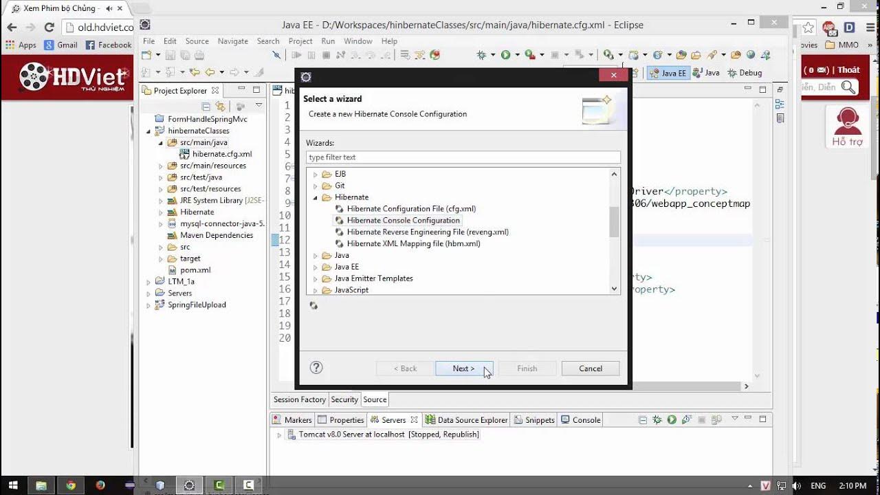 [Hibernate] Auto Generate POJO Classes - YouTube