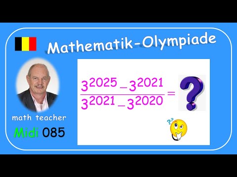 Mathematik-Olympiade 2025 Midi 085 - YouTube