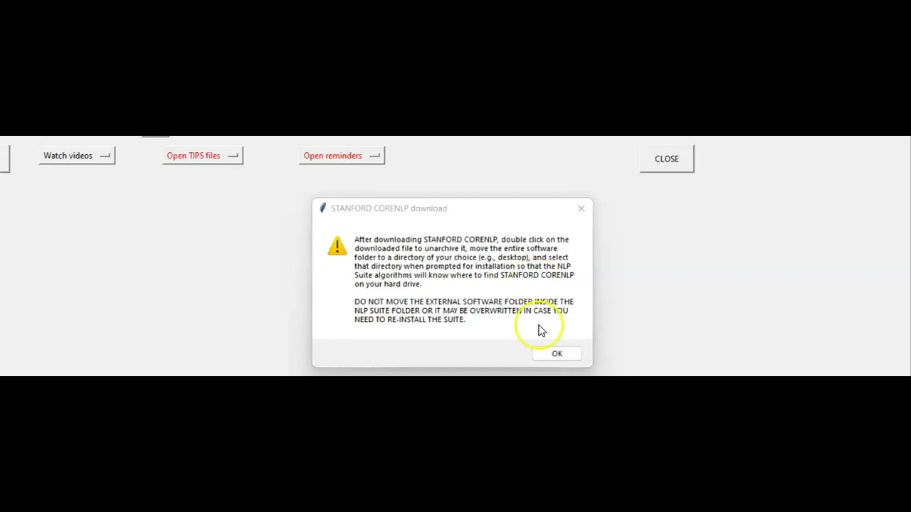 Nlpsetup External Software Youtube