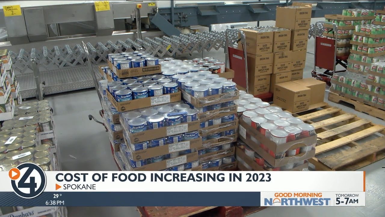 Local food banks battle rising costs and supply shortages - YouTube