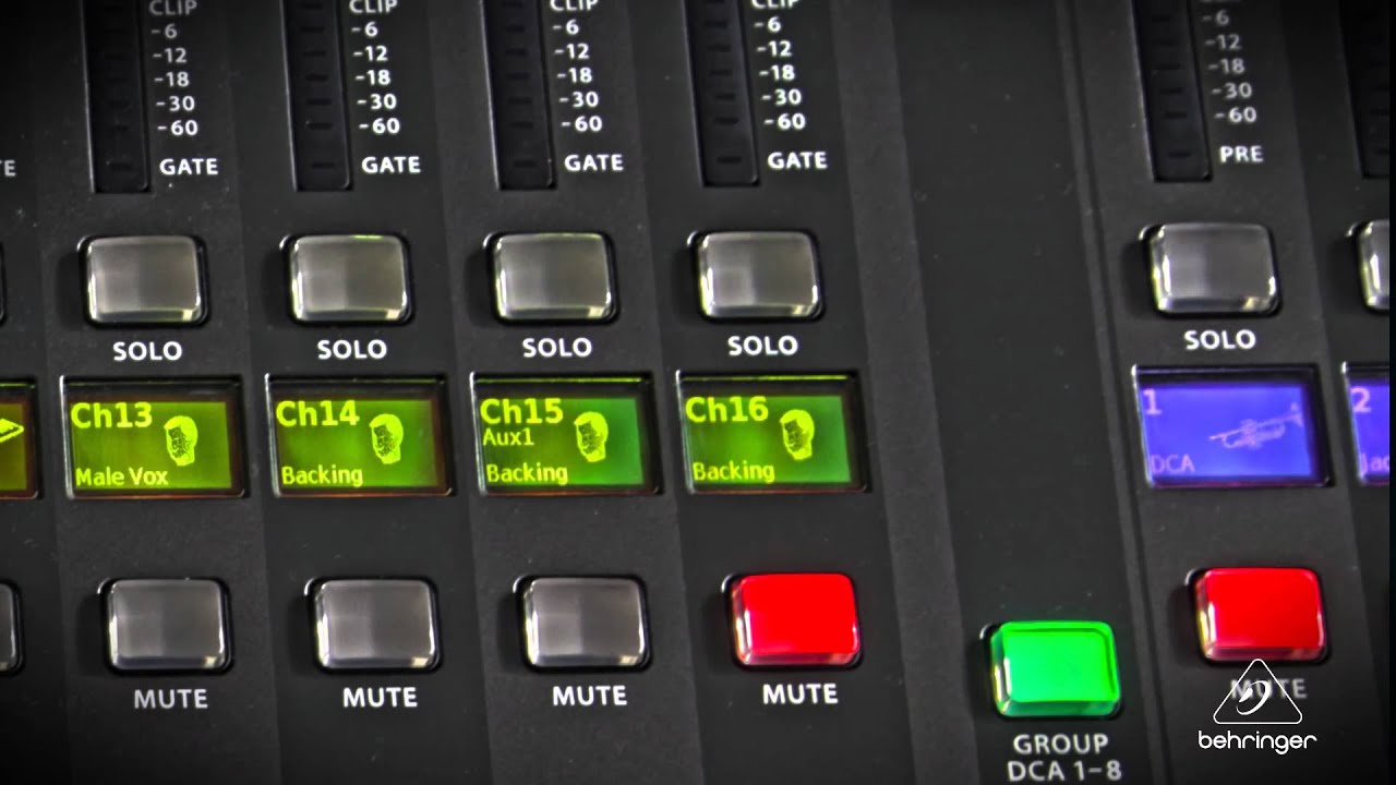 Behringer X32 Digital Mixer, Powered by Midas - Sneak Preview - YouTube