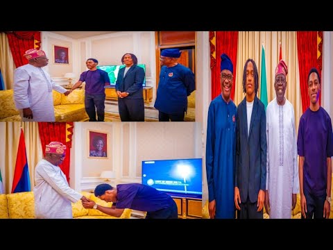 WHAT'S HAPPENING OUTRAGE! As Wike Sons Pay Christmas Homage To Tinubu ...