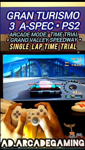 Gran Turismo 3 A-Spec: Arcade Mode Time Trial Grand Valley Speedway ...
