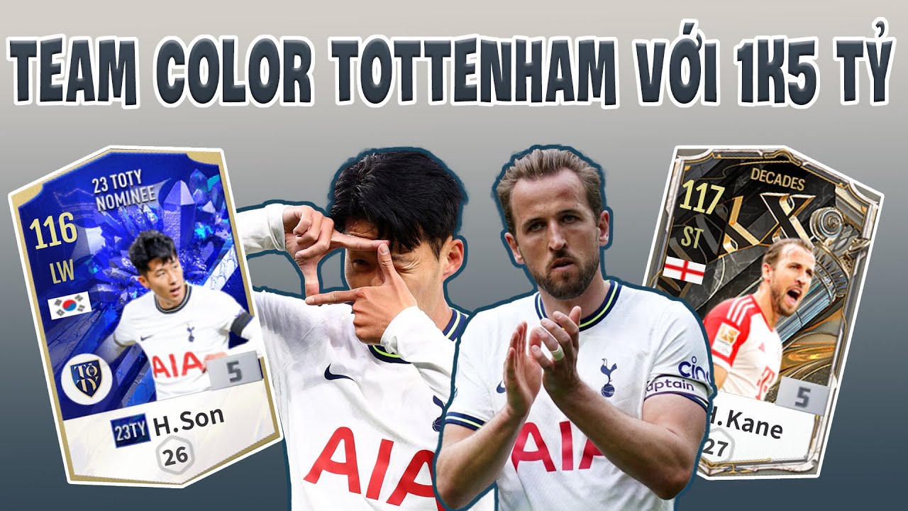 TRẢI NGHIỆM ĐỘI HÌNH TRONG FC ONLINE #9 | TEAM COLOR TOTTENHAM HOTSPUR ...