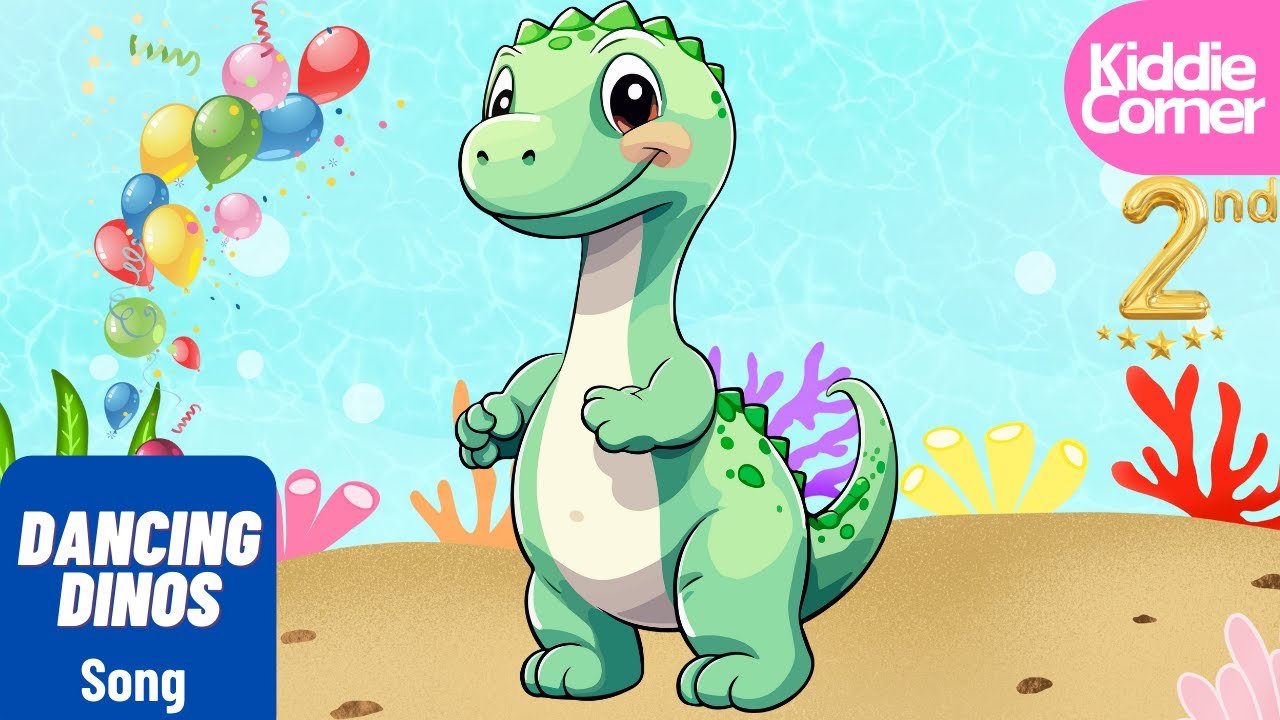 Dancing Dinosaurs || Song for Kids | Fun and Catchy Dino Dance ...