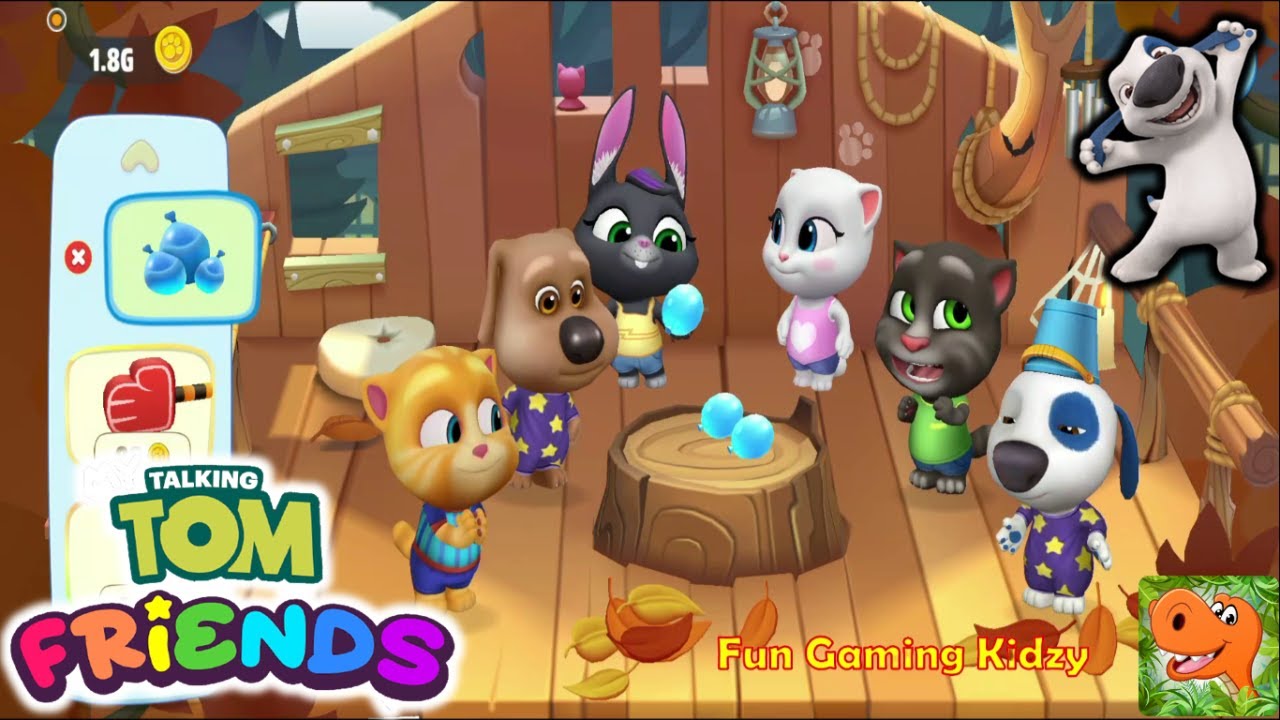 My Talking Tom Friends (by Outfit7) Gameplay Walkthrough (iOS, Android ...