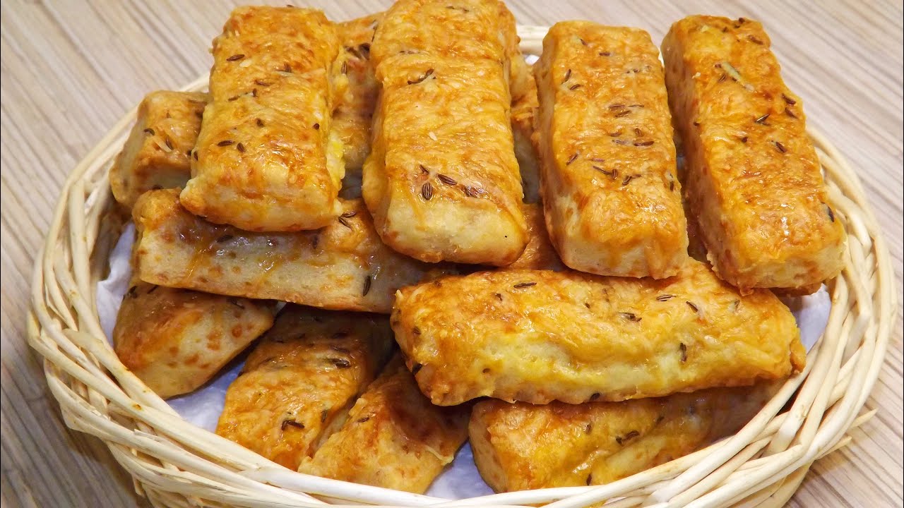 Ropogós sajtos rúd - YouTube