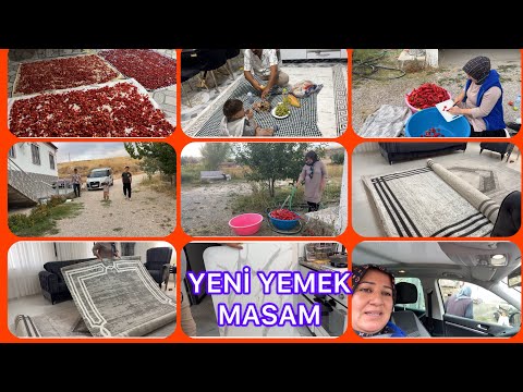 EŞİM DÜNÜR GELECEKMİŞ😂KAYNANAM EKMEK YAPMIŞ ASAF İÇİN ÇAĞIRMAMIŞ❌YENİ HALILARIM GELDİ😉TAVUK PİŞİRDİM