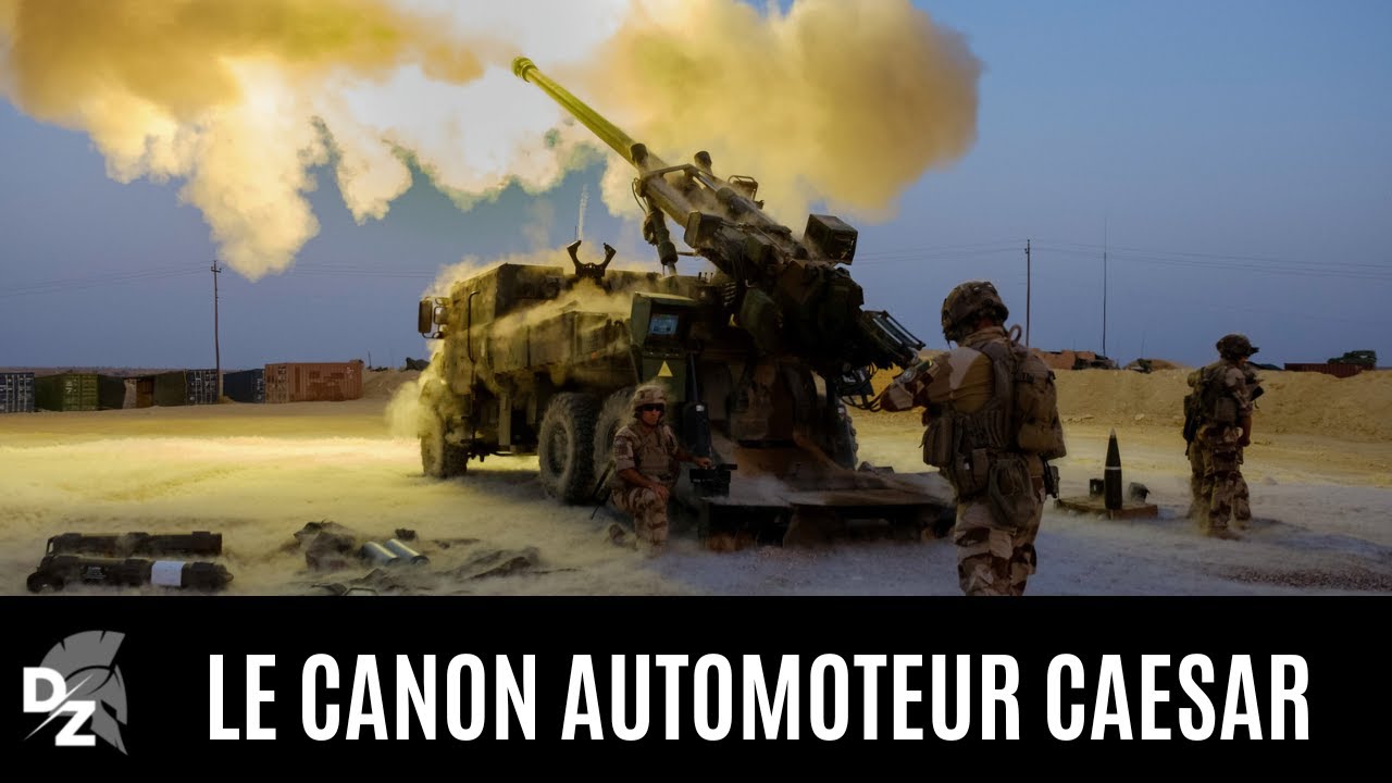 Le canon automoteur CAESAR - YouTube