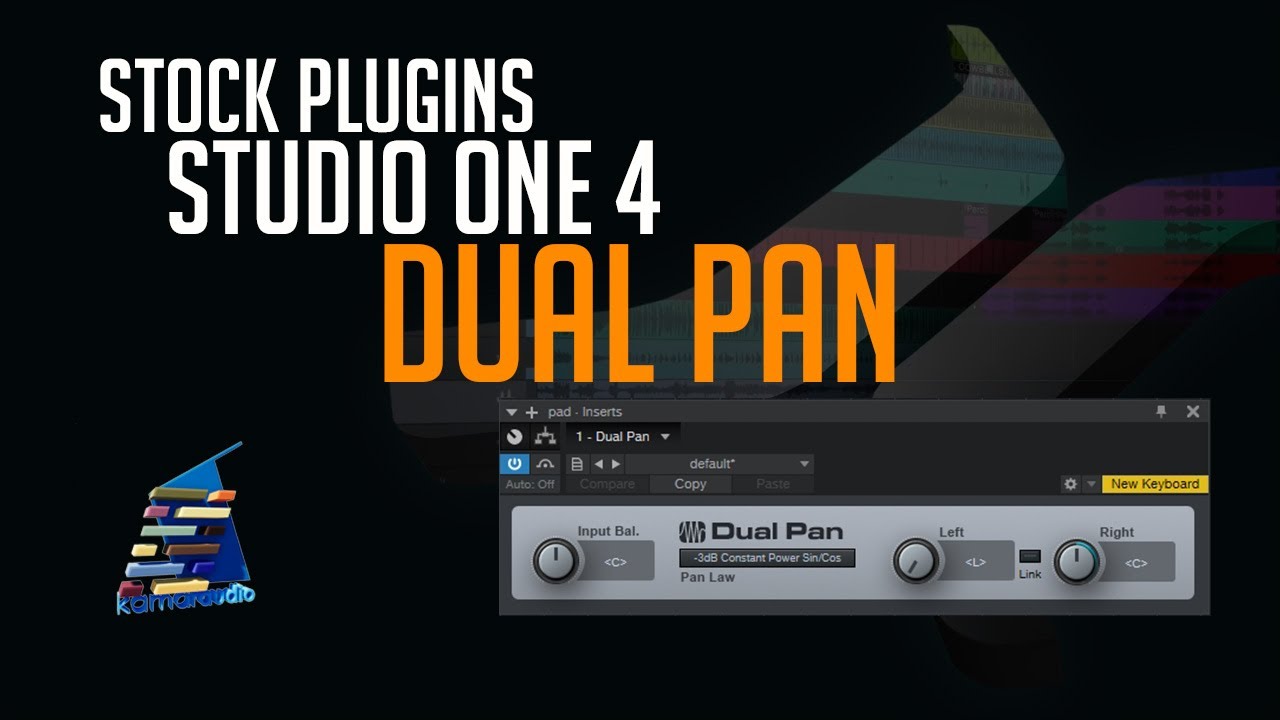 Stock Plugins Studio One "DUAL PAN" - YouTube