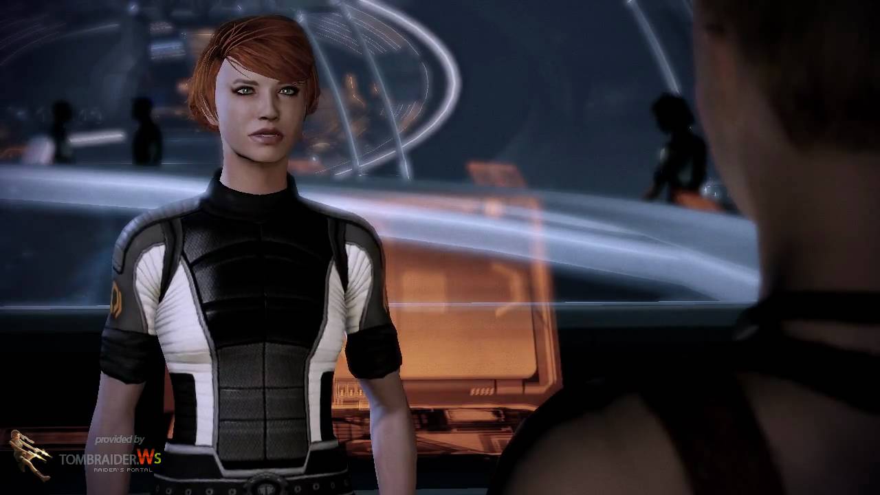 Romance - Yeoman Kelly Chambers [Mass Effect 2 Cutscene] - YouTube