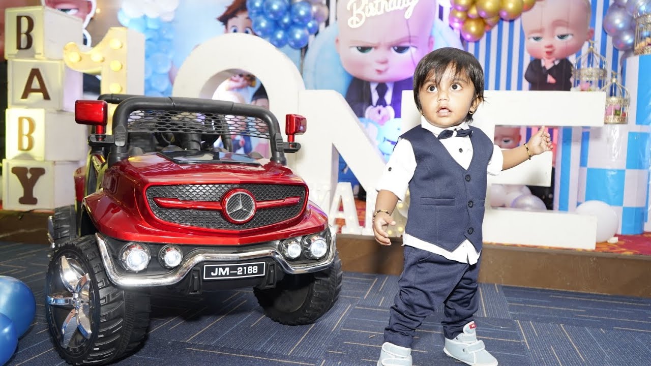Kiyansh first birthday..🎊🎂🎉 - YouTube