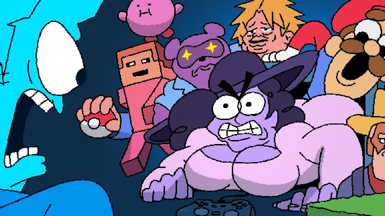 Video Game Toons (Classic era FaxJam compilation) - YouTube