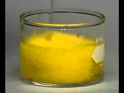 Pb(NO3)2 + NaI - YouTube