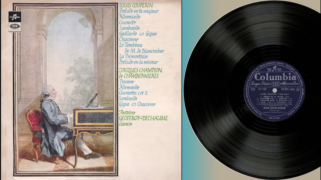 Kenneth Gilbert (harpsichord) d'Anglebert (1628-1691), Pièces de ...