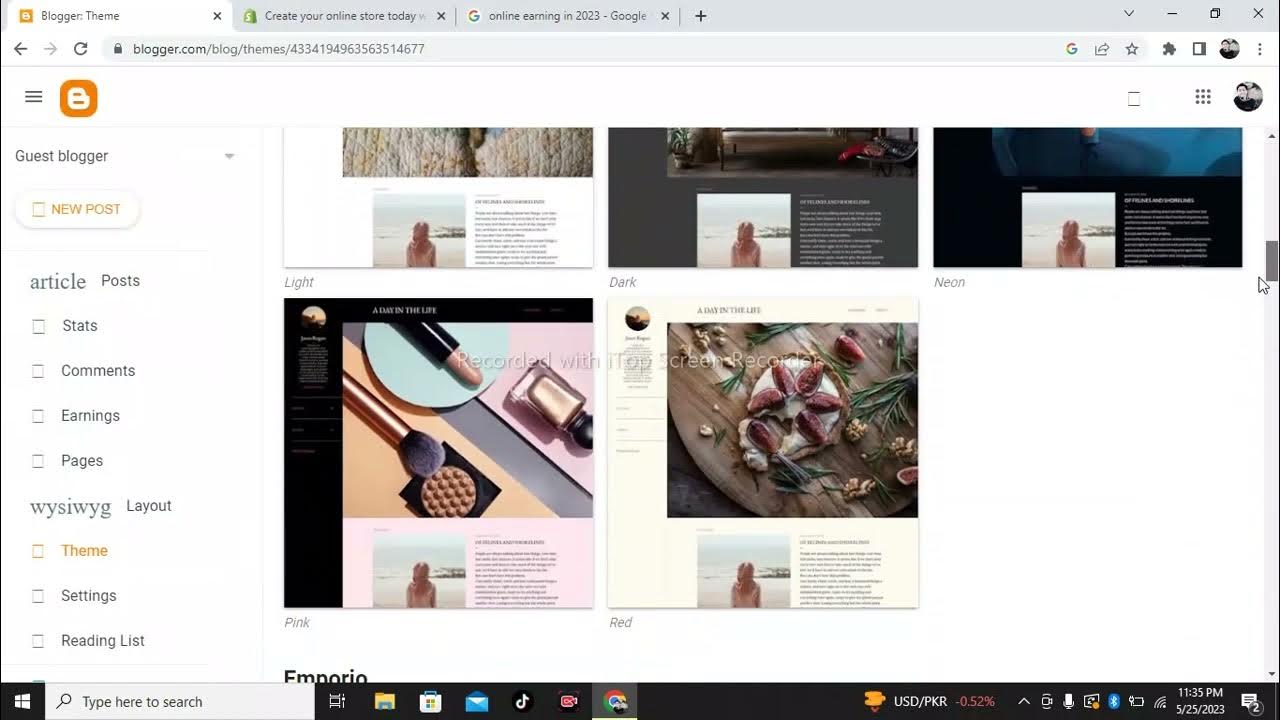How to create blog site || blogger - YouTube